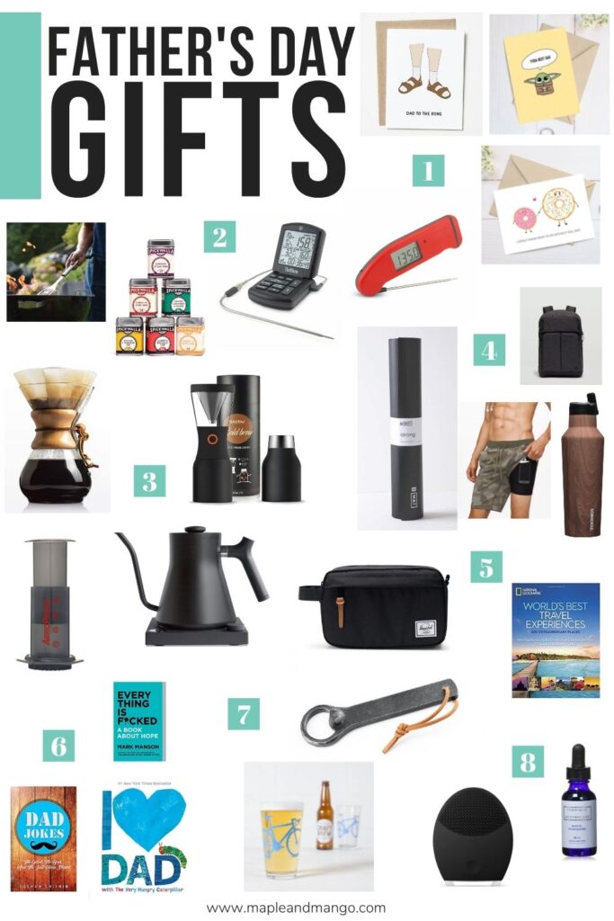 Father's Day Gifts (Gift Ideas For Men) | Maple + Mango