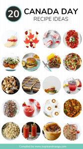 20 Canada Day Recipe Ideas | Maple + Mango