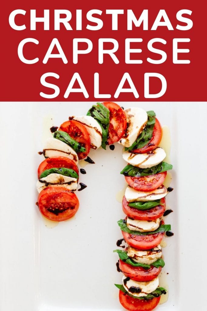 Festive Christmas Caprese Salad | Maple + Mango