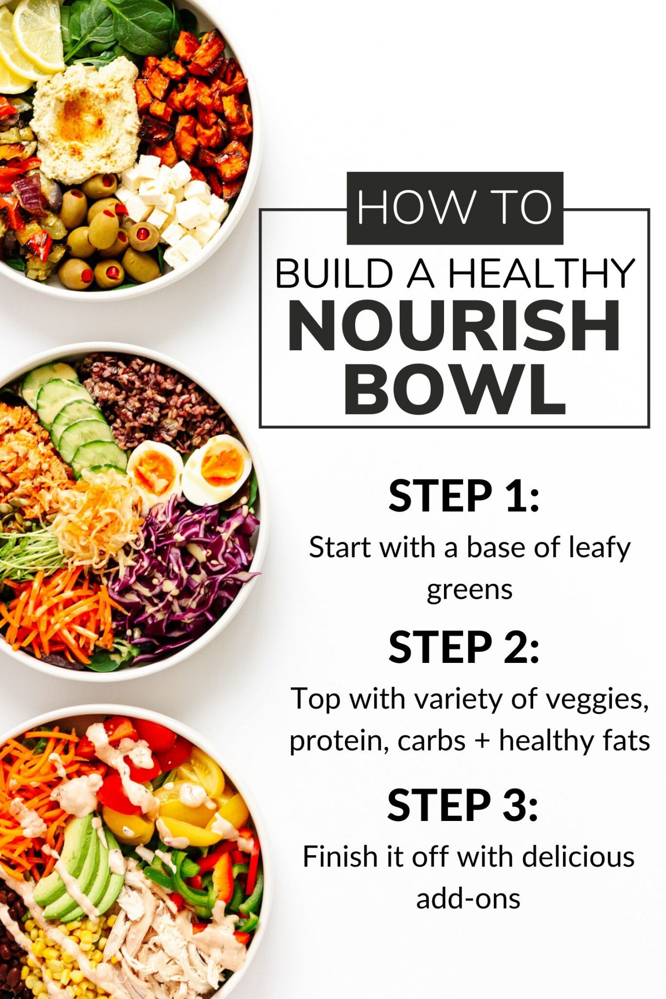 Build Your Own Healthy Nourish Bowl | Maple + Mango