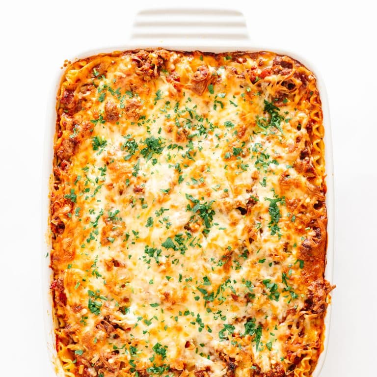 The Ultimate Homemade Lasagna Recipe | Maple + Mango