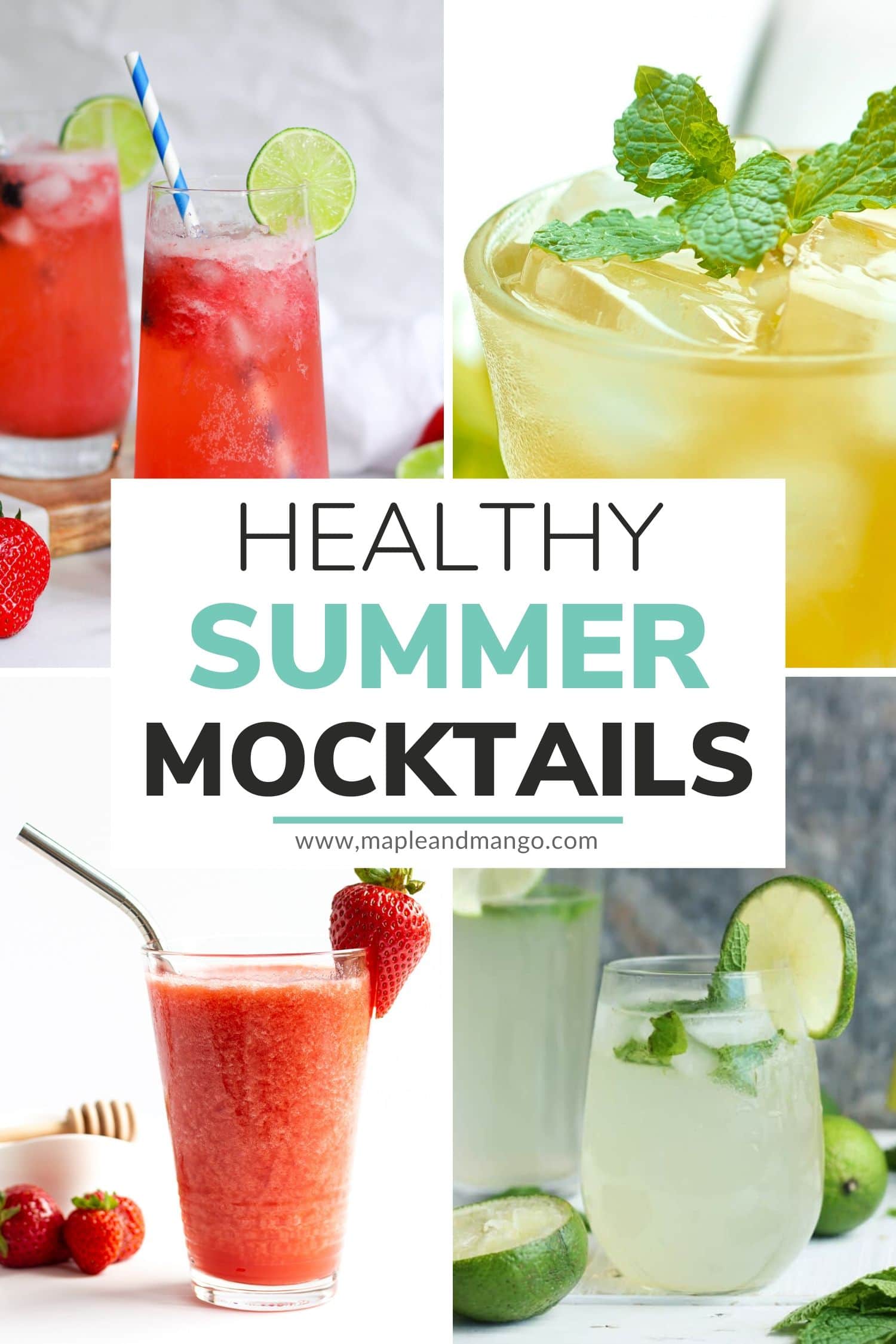 12 Healthy Summer Mocktails You Have To Try Maple Mango 12 Healthy Summer Mocktails You Have To Try Maple Mango
