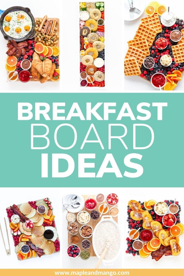 Fun Breakfast Board Ideas (Breakfast Charcuterie) | Maple + Mango
