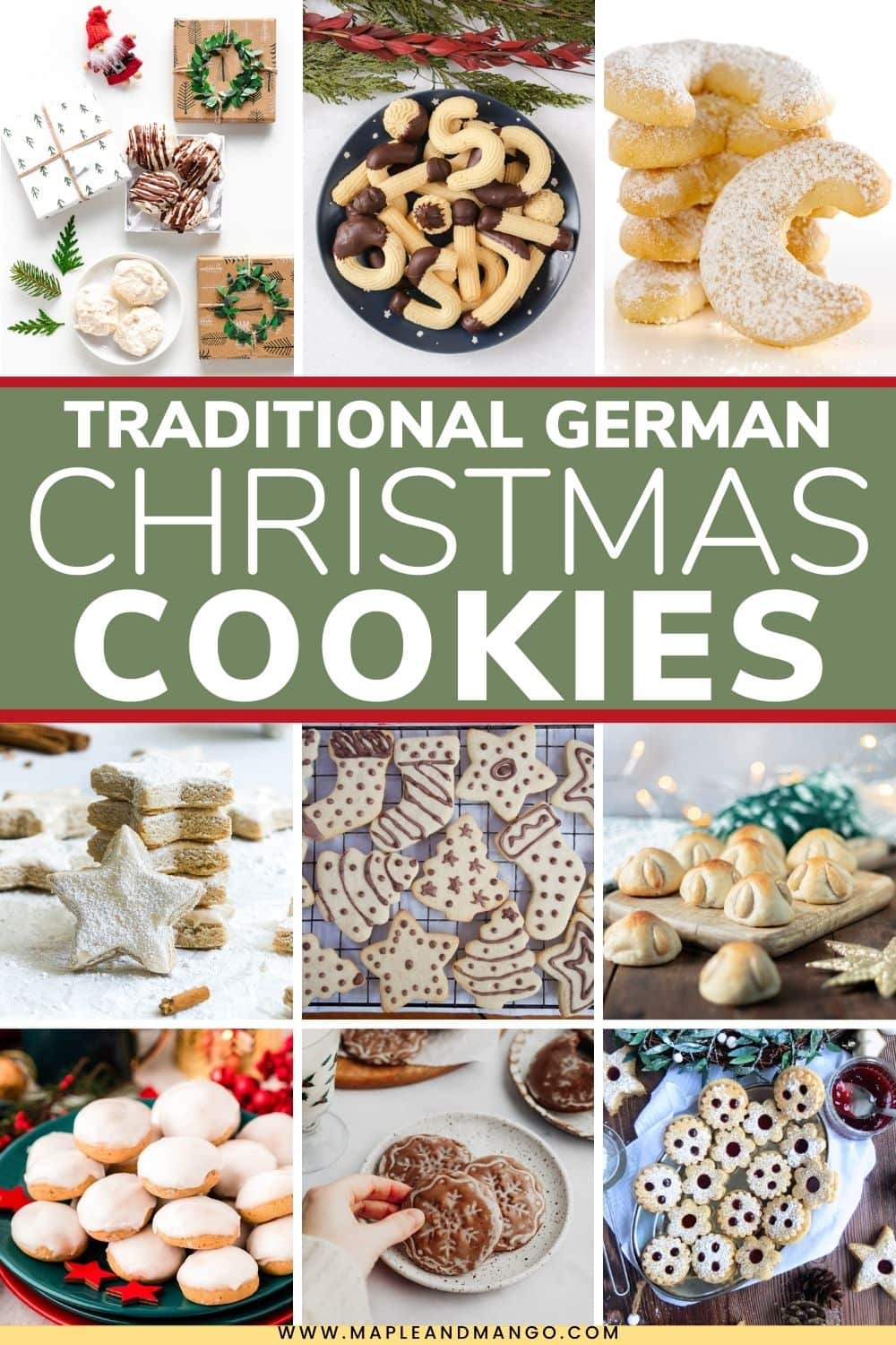 15 German Cookies You Need To Try | Maple + Mango