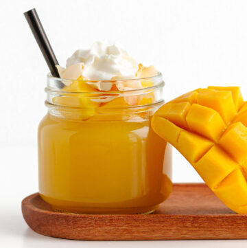 Mango Jelly (Homemade Mango Jello) | Maple + Mango