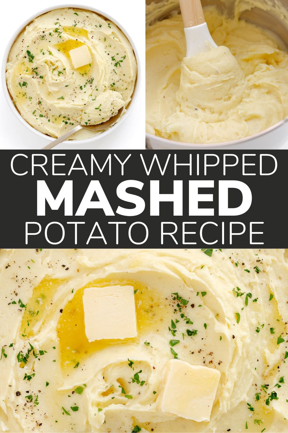 Creamy Whipped Mashed Potatoes | Maple + Mango