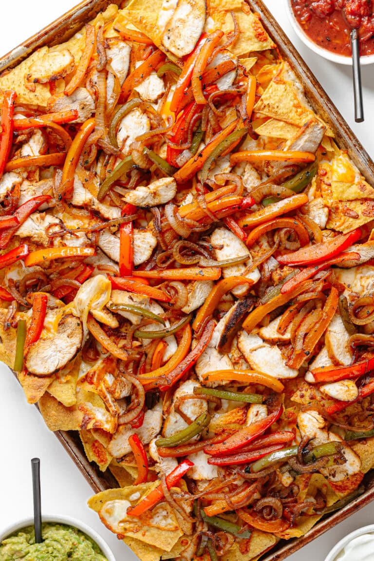 Fajita Nachos | Maple + Mango