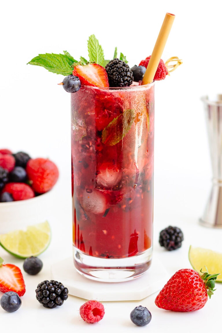 Mixed Berry Mojito | Maple + Mango