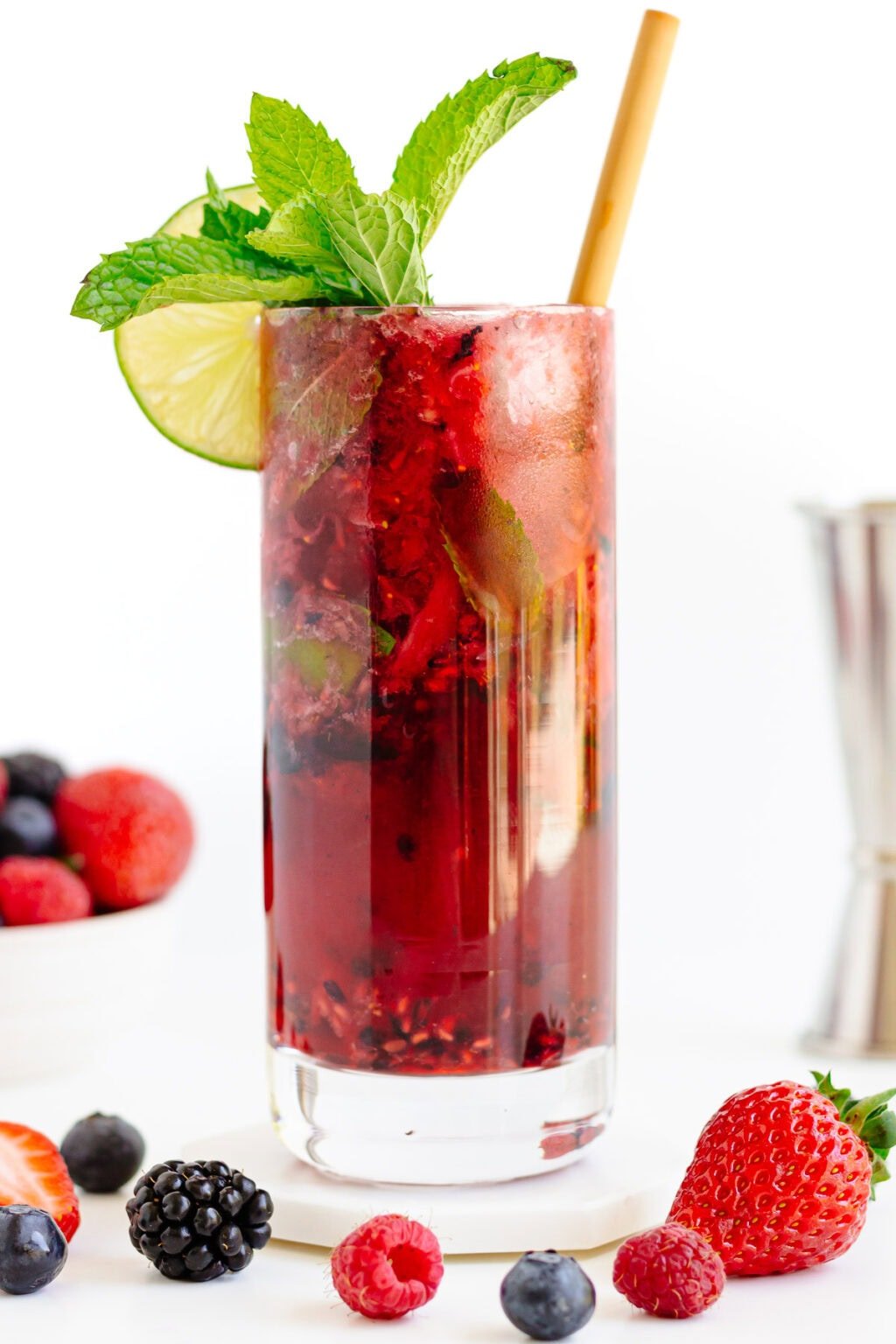 Mixed Berry Mojito | Maple + Mango