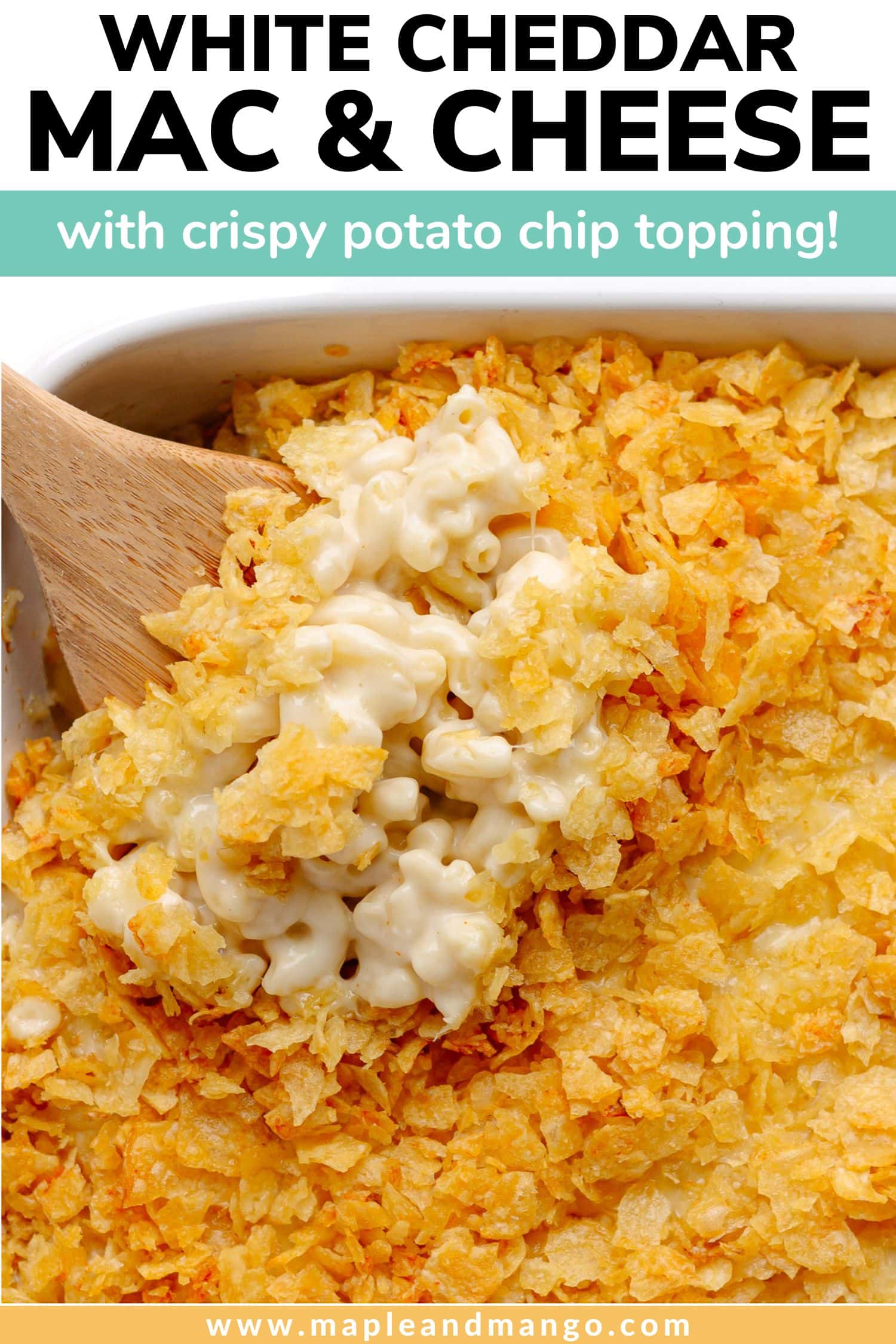 White Cheddar Mac and Cheese | Maple + Mango