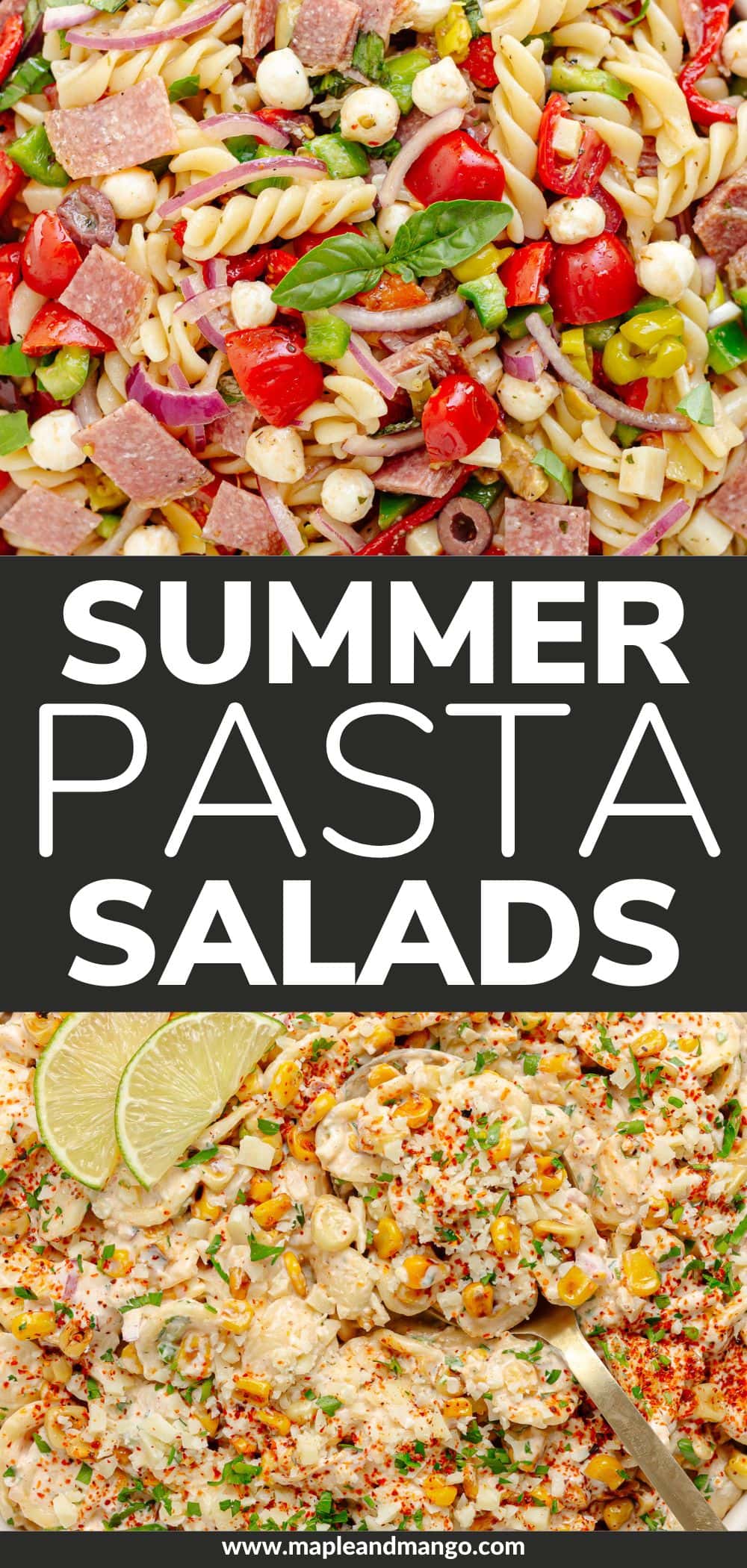 7 Must-Try Pasta Salads | Maple + Mango